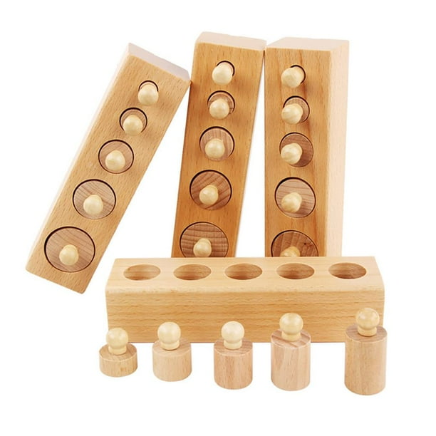 Wooden Cylinder Block