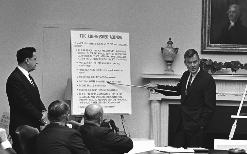 Lbj'S Great Society Programs. With Less Than Six Months Until The End ...