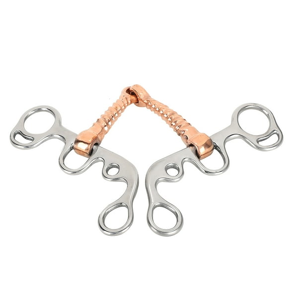 Horse Snaffle Bit, Ultra-Light Stainless Steel Horse Snaffle, Training ...
