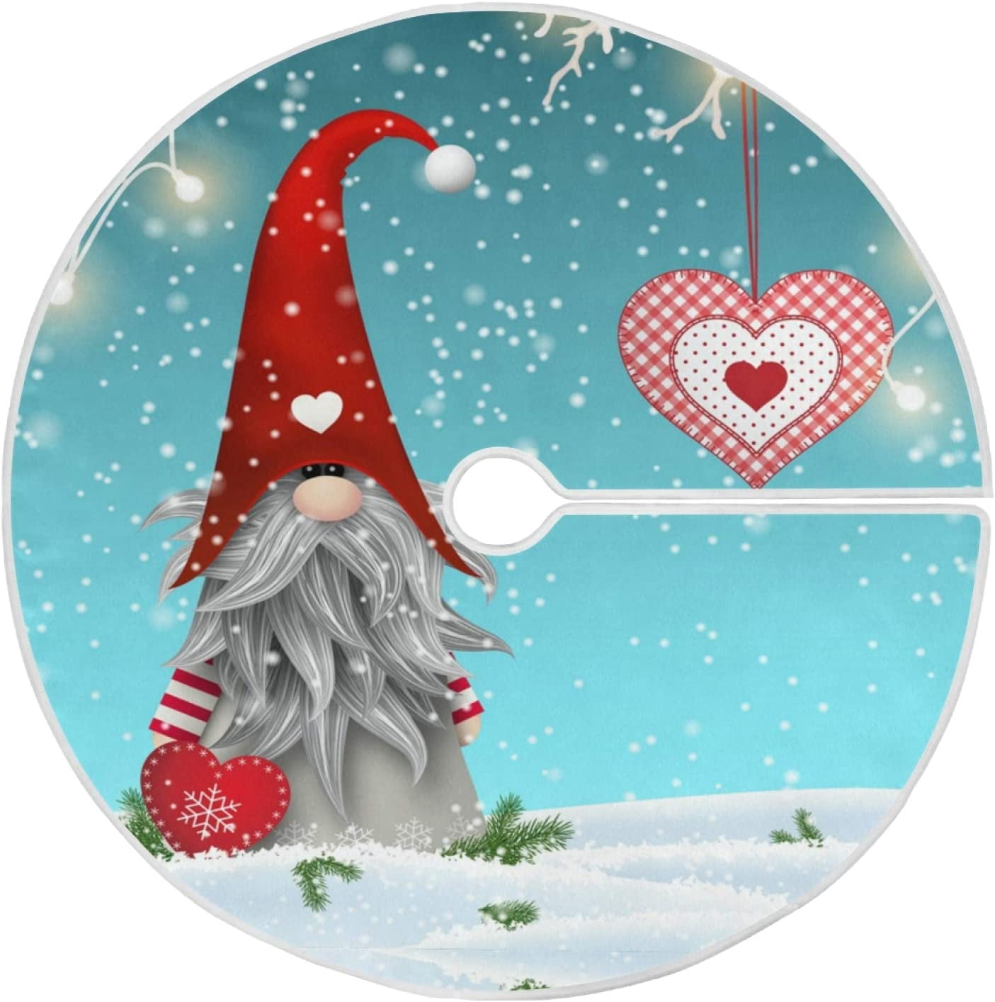 FMSHPON Scandinavian Christmas Traditional Gnome Tomte StandingRed ...