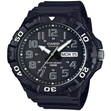 Casio Fishing Timer and Moon Graph Analog-Digital Watch, Black ...