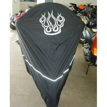 Budge Indoor Stretch Motorcycle Cover, Luxury Indoor Protection for ...