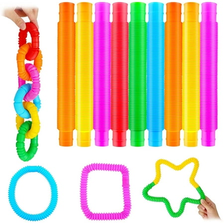 Pop Tube Fidget Toys Pull Pop Tubes Sensory Toys Creative Educational ...