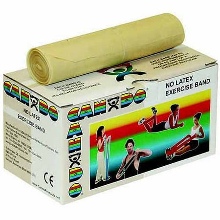 CanDo Latex Free Exercise Fitness Band Roll - 6 Yard - Walmart.com