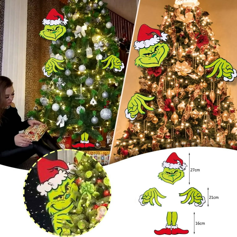 Grinch Christmas Tree Topper