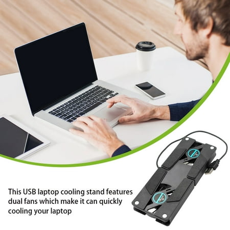 Modern Cool Laptop Stands Professional Man-carried Cooling Fan Computer ...
