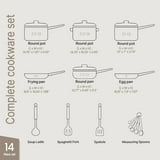 Bakken- Swiss Pots and Pans Set – 14 Piece – Non-Stick Professional ...