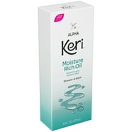 Keri Moisturizing Shower and Bath Oil, 16 oz, Emollient-Rich ...