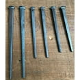 6"- STEEL SQUARE COMMON ROSE HEAD STANDARD-60d Nails 5-Nails - Walmart.com