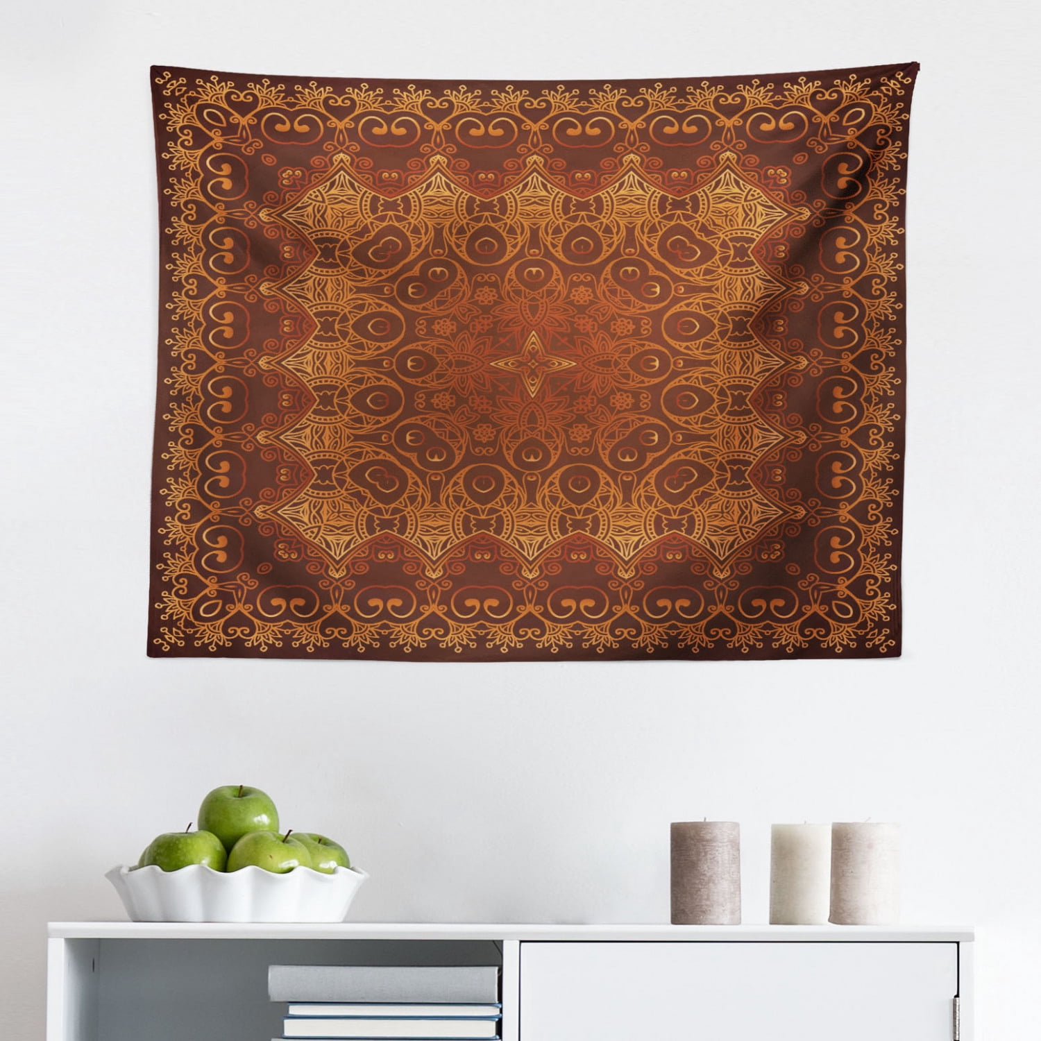 Antique Tapestry, Victorian Style Medieval Motifs Classic Baroque ...