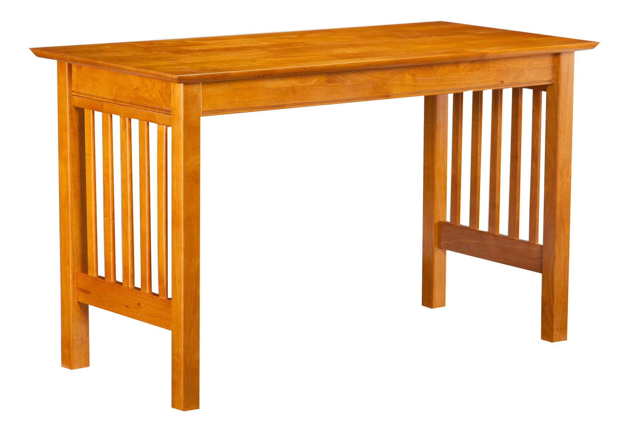 Mission Writing Desk in Walnut or Caramel - Walmart.com