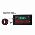 100A AC Electric Display Voltage Current Active Power Factors KWH ...