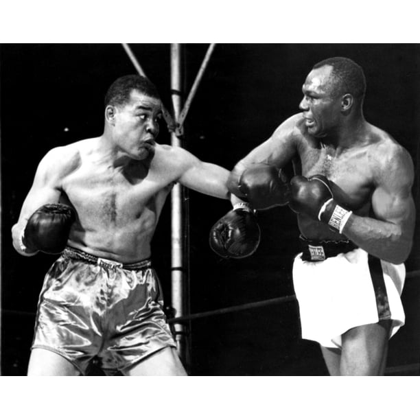 Joe Louis And Challenger Joe Walcott A Boxing Match In New York Where ...