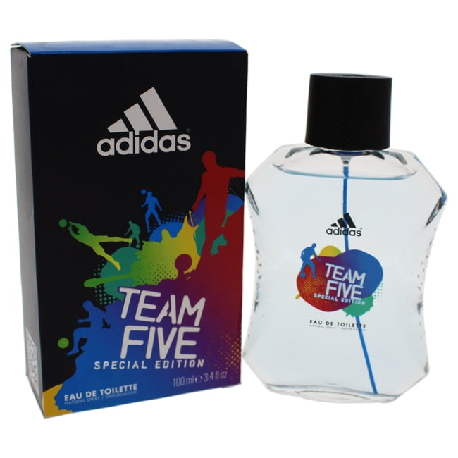 Adidas Team Five Eau de toilette Spray For Men 3.4 oz - Walmart.com ...