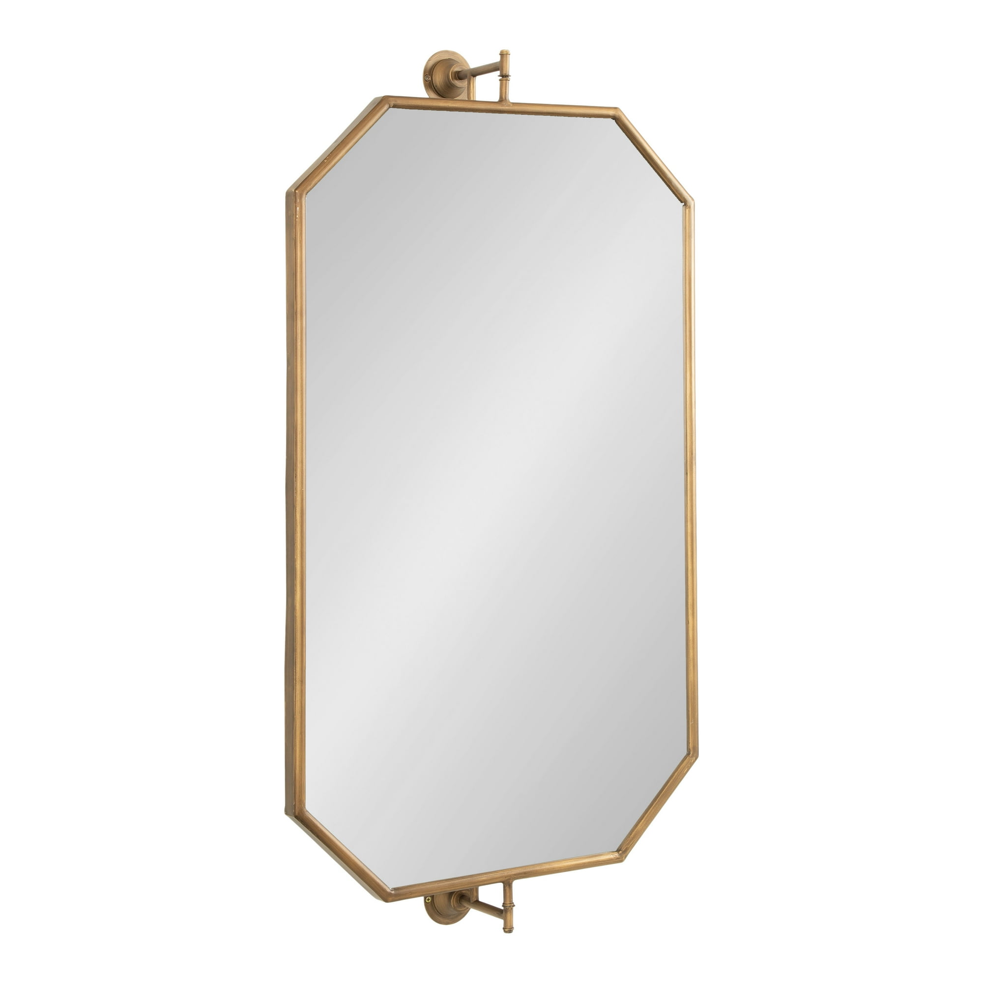 Click here for Kate And Laurel Darbridge Octagon Pivot Mirror  Go... prices