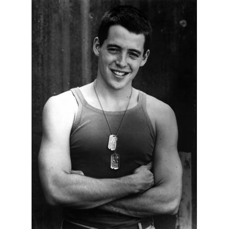 Matthew Broderick wearing a tank top and dog tags Photo Print (8 x 10 ...