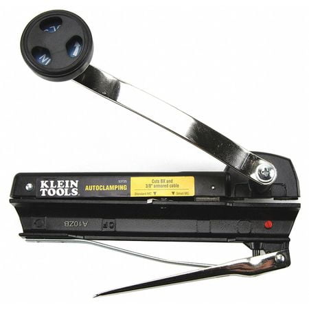 Klein Tools 53725 Auto clamping BX and Armored Cable Cutter