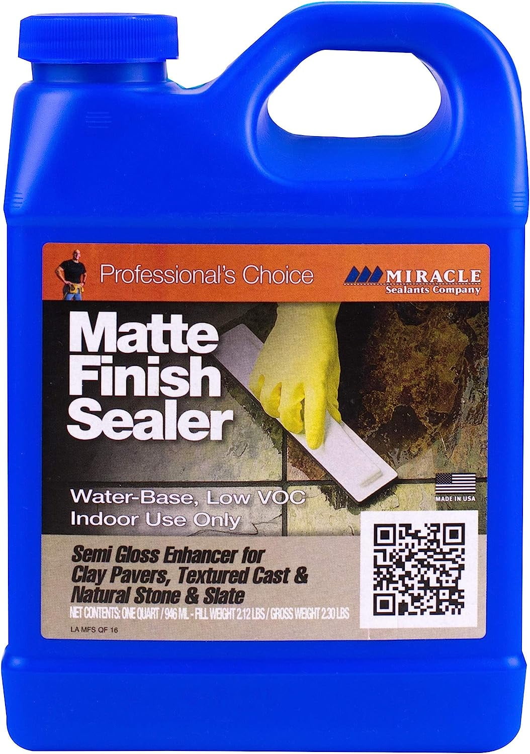 Miracle Sealants MFSQT6 Matte Finish Sealer, Quart, Clear - Walmart.com