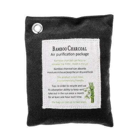 1 Pack 200g Bamboo Charcoal Bag for Home Activated Charcoal Fresher ...