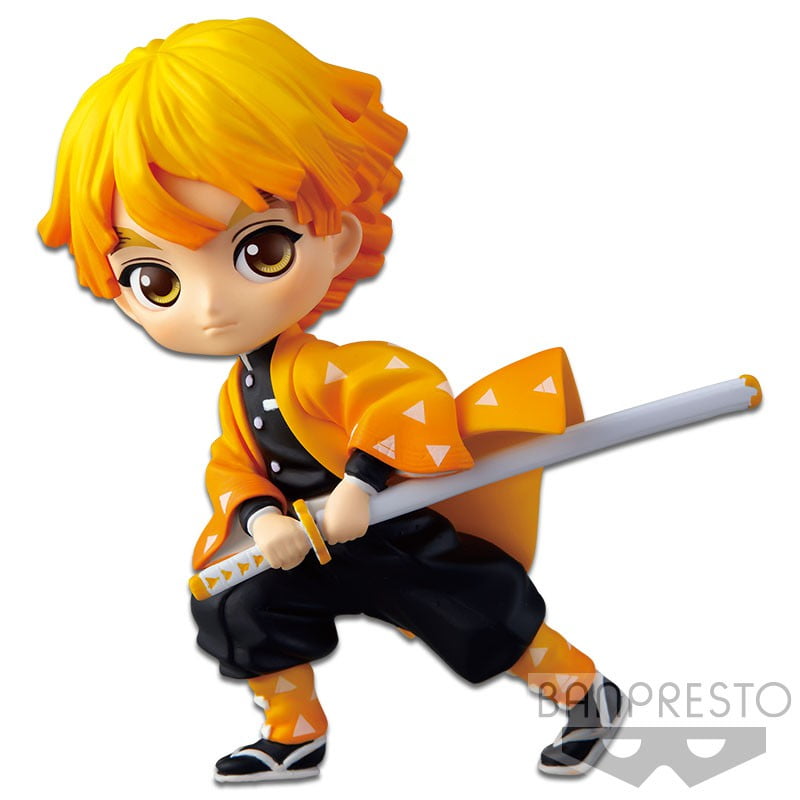 Demon Slayer: Kimetsu no Yaiba Q Posket Zenitsu Agatsuma Collectible ...