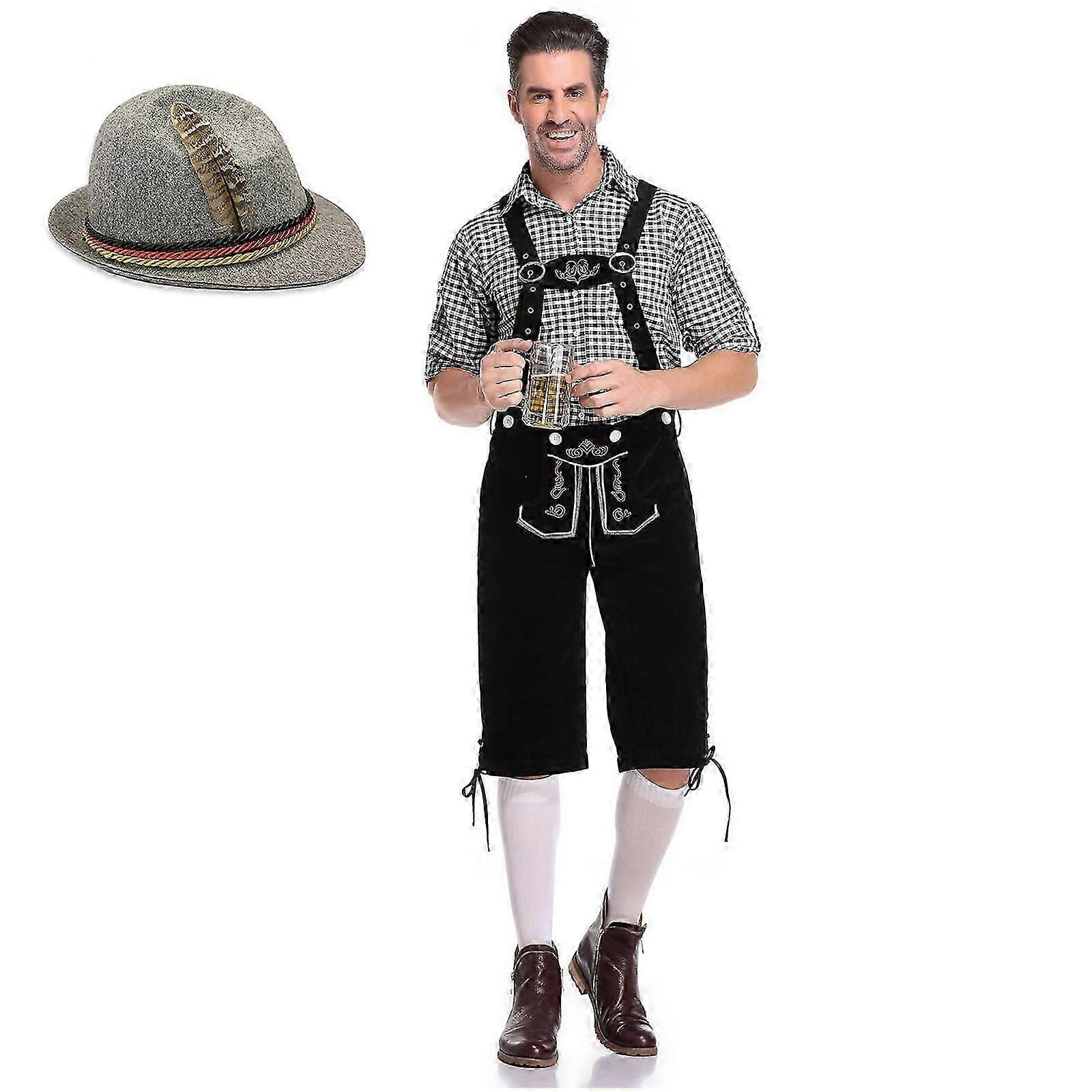 Mens Oktoberfest Costume Set For Oktoberfest And Beer Festival ...
