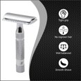 Pearl Shaving Double Edge Safety Razor Ssh-05 (Closecomb), Chrome ...