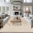 Beige Farm Animals Washable Rug 5x8 Area Rug for Living Room Bedroom ...