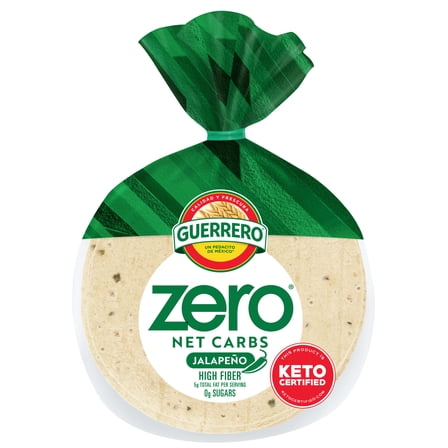 Guerrero Zero Net Carbs Tortillas, Street Taco Size, 14 Pack, Keto ...