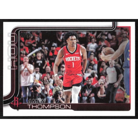 2025-26 TOPPS FLAGSHIP #176 AMEN THOMPSON HOUSTON ROCKETS - Walmart.com