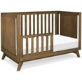 DaVinci Otto Pine Wood 3-in-1 Convertible Crib in Walnut - Walmart.com