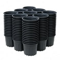 Black 0 5 Gallon PE Breathable Nursery Container Flexible Root Training ...