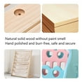 4 Tier Toddler Bookshelf,Wood kids Book Rack Storage Bookshelf,Natural ...