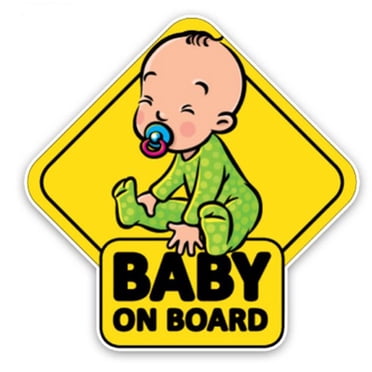 Baby on Route King on Route Magnet - Walmart.ca