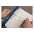 Victor Technology Easy Read Stainless Steel Ruler, 12", Blue & Black ...