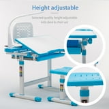Mecor Multifunctional Children's Desk and Chair Set Adjustable Kids ...