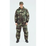 Rothco Insulated Coveralls, Woodland Camo, 4XL - Walmart.com