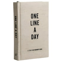 One Line a Day: Canvas One Line a Day : A Five-Year Memory Book (Diary ...