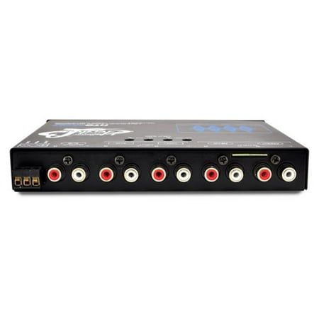 Lanzar HTG50EBT 4-Band Parametric Equalizer with Subwoofer Gain Control ...