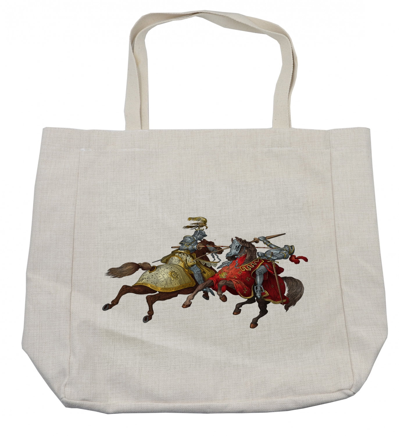 Medieval Shopping Bag, Middle Age Fighters Knights with Costume ...