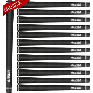 Karma Revolution Black Midsize (+1/32") 9 Piece Golf Grip Bundle ...