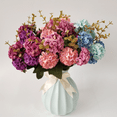 Namzi 3Pcs Hydrangea Artificial Flowers, Fake flowers, Flores ...