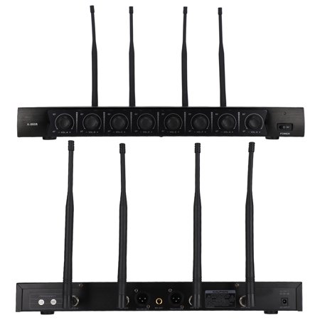 Professional Microphone Set, 1 To 8 Microphone Set Automatic Mute ...