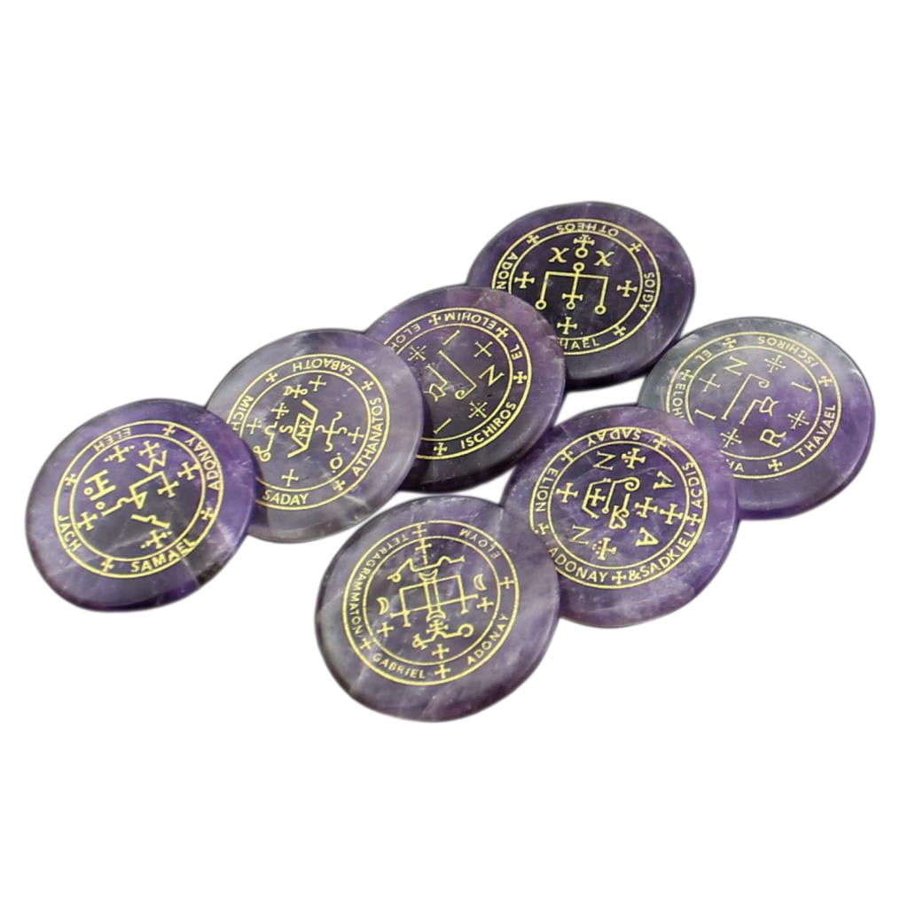 Click here for Yinanstore 7pieces Amethyst Set Polished Engraved... prices