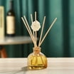 Veeogra Home Decor,Reed Oil Diffusers with Natural Sticks, GlBottle and ...