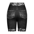 Jsaierl Womens Jean Shorts Plus Size Summer Distressed Denim Shorts ...