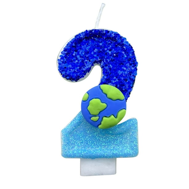 Velas temáticas de la Tierra Velas de la Tierra Velas de cumpleaños de ...