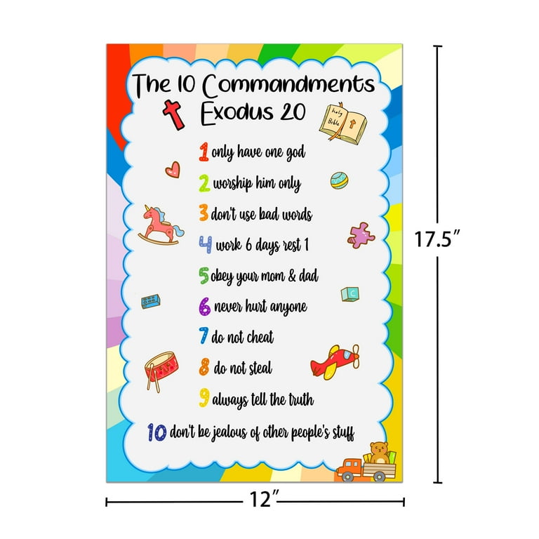 Ten Commandments, Wall Art, 10 Commandments Canvas, The Ten Commandment ... Ten Commandments, Wall Art, 10 Commandments Canvas, The Ten Commandment ...
