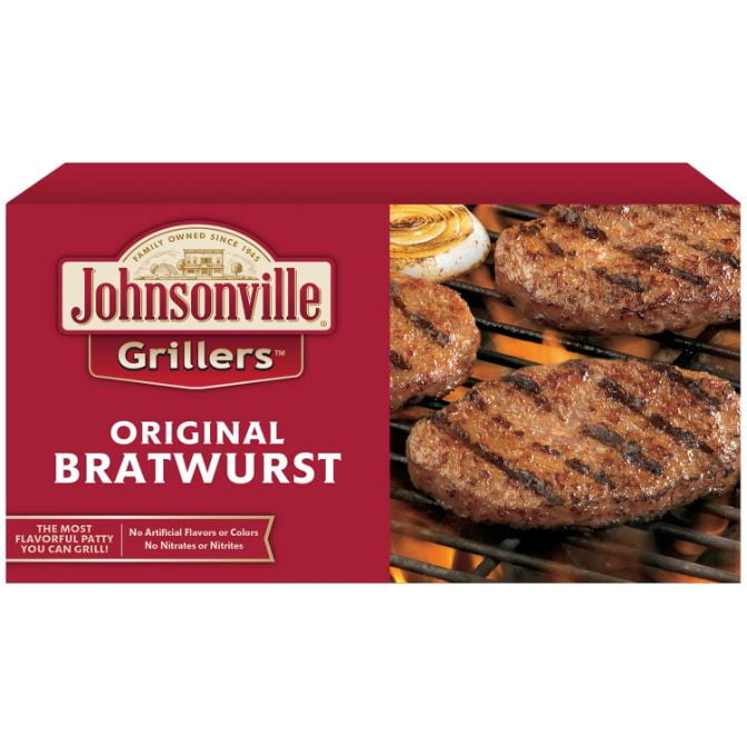 Johnsonville Original Bratwurst Patty, 24 Ounce - 9 per case. - Walmart.com