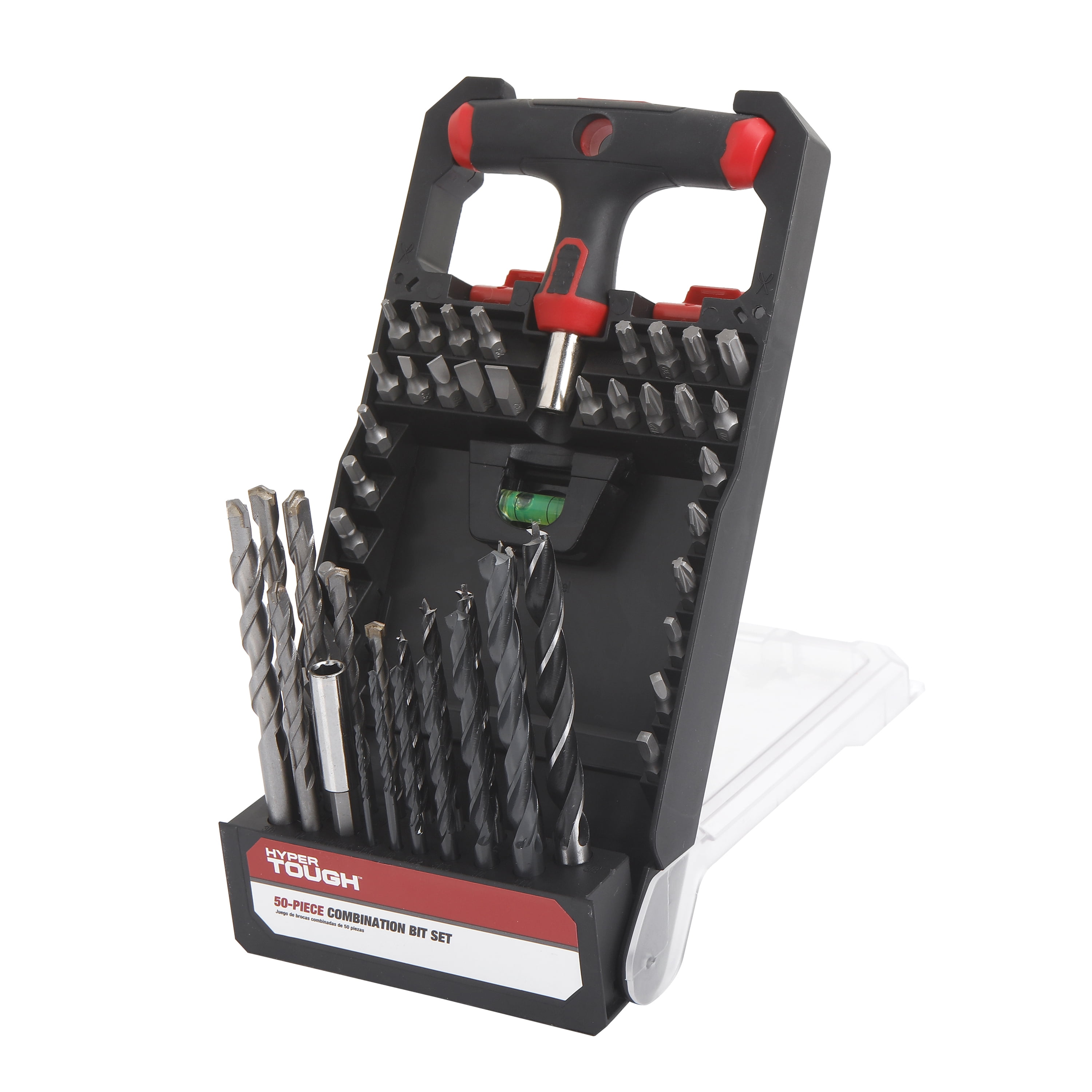 Hyper Tough 50-Piece Combination Drill and Screwdriver Bit Set, Model ...