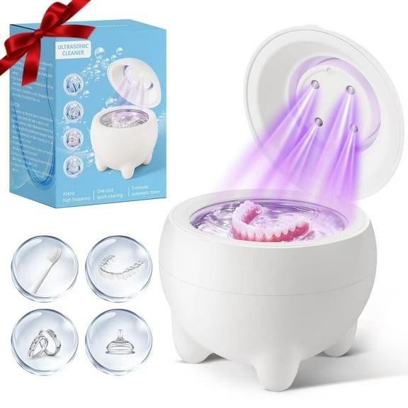 Swissklip ShinePod Ultrasonic Dental Cleaning Pod |Ultrasonic Retainer ...